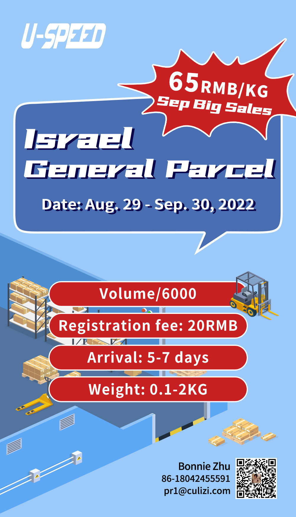 Sep Big Sales ! Israel General Parcel